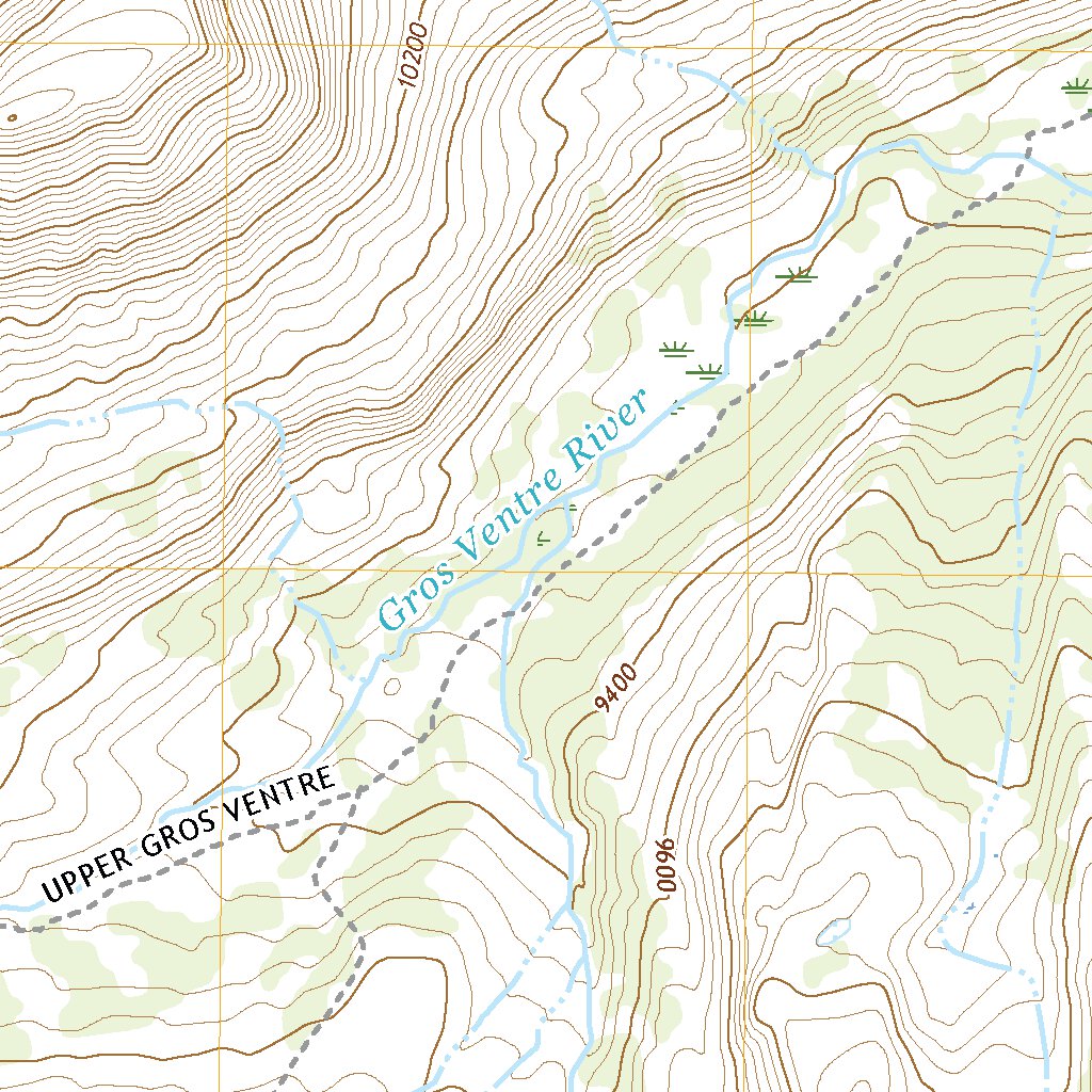 Darwin Peak, WY (2017, 24000-Scale) Map by United States Geological ...