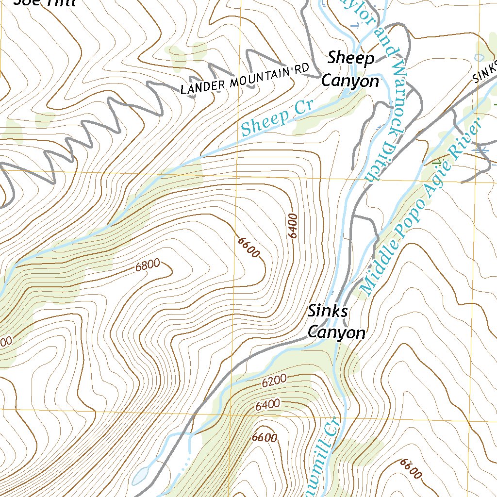 Mount Arter SE, WY (2017, 24000-Scale) Map by United States Geological ...