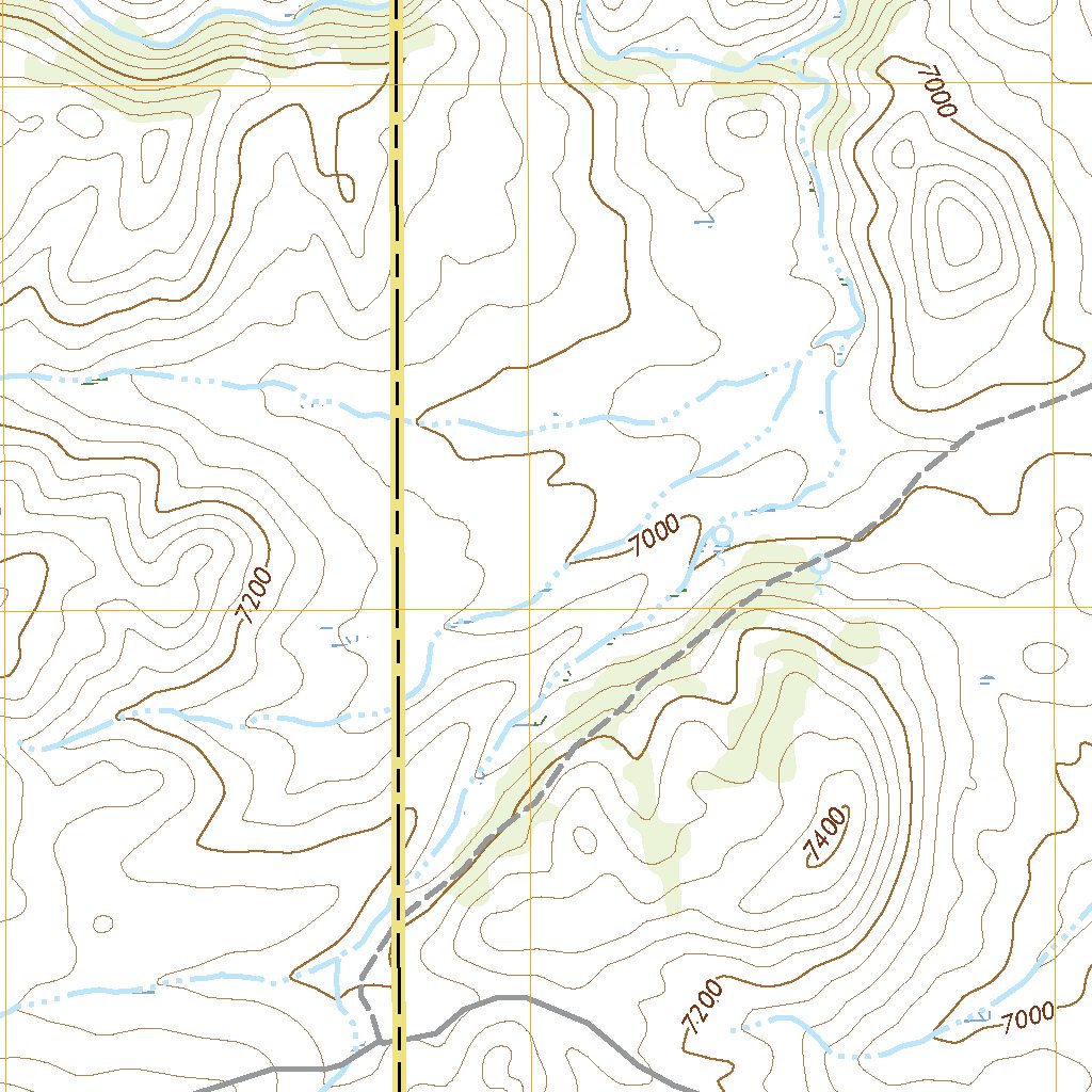Ragged Top Mountain, WY (2017, 24000-Scale) Map by United States ...