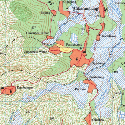Anyar (1109-544) Map by Badan Informasi Geospasial | Avenza Maps
