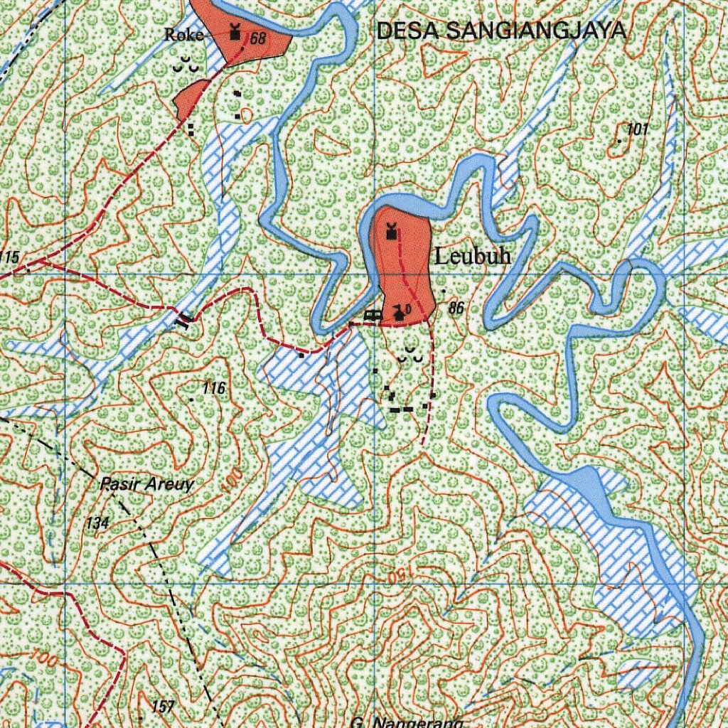 Sajira (1109-621) Map by Badan Informasi Geospasial | Avenza Maps