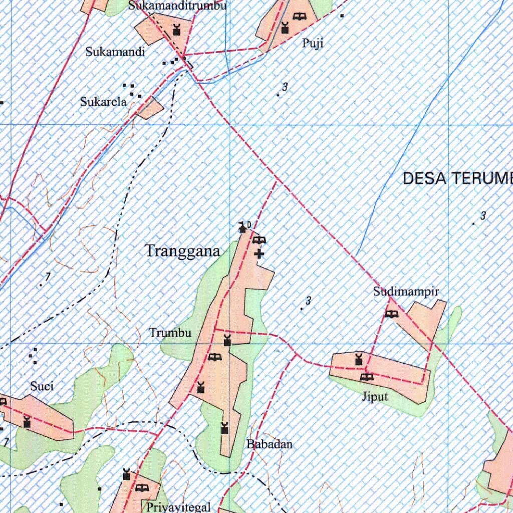 Serang (1109-634) Map by Badan Informasi Geospasial | Avenza Maps