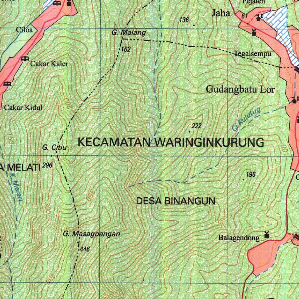 Cilegon (1109-633) Map by Badan Informasi Geospasial | Avenza Maps