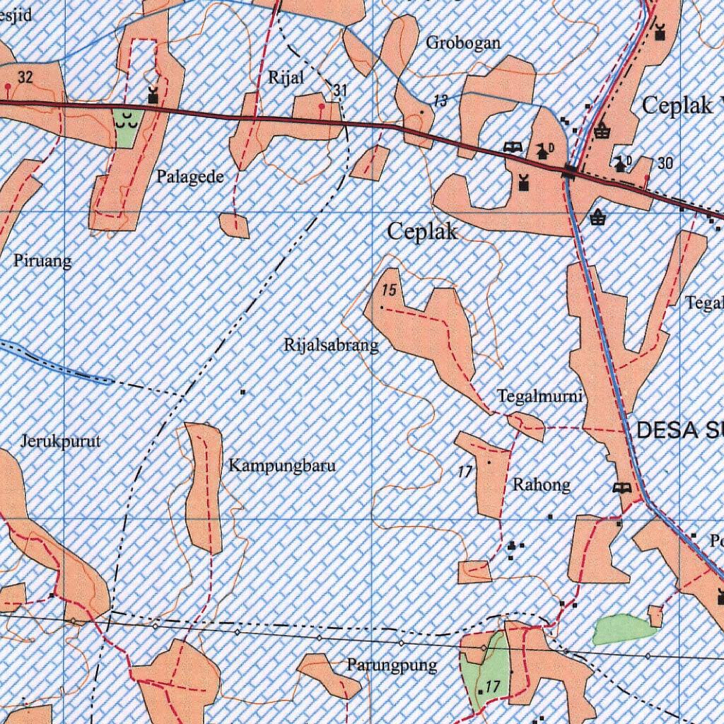 Balaraja (1109-642) Map by Badan Informasi Geospasial | Avenza Maps