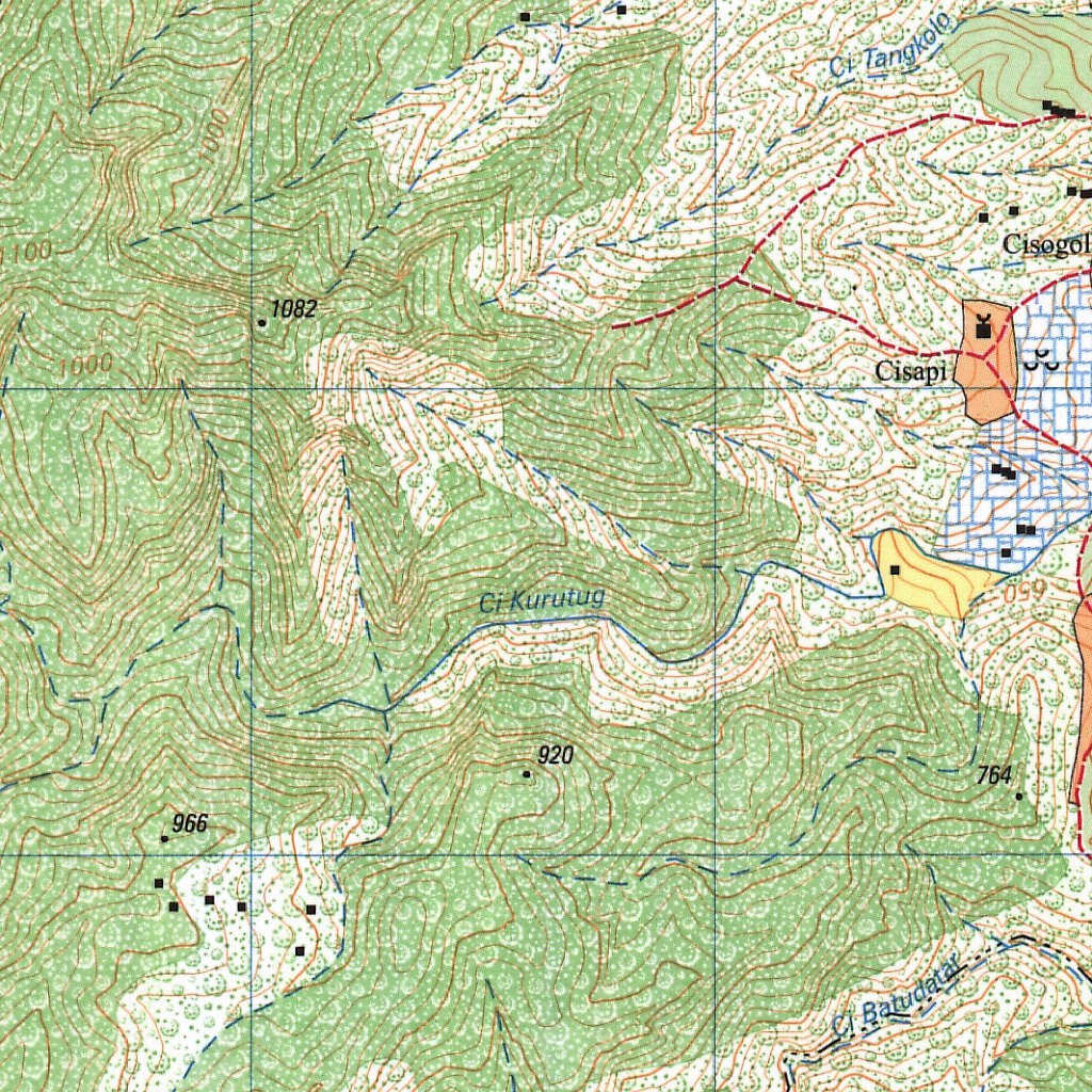 Kabandungan (1209-113) Map by Badan Informasi Geospasial | Avenza Maps
