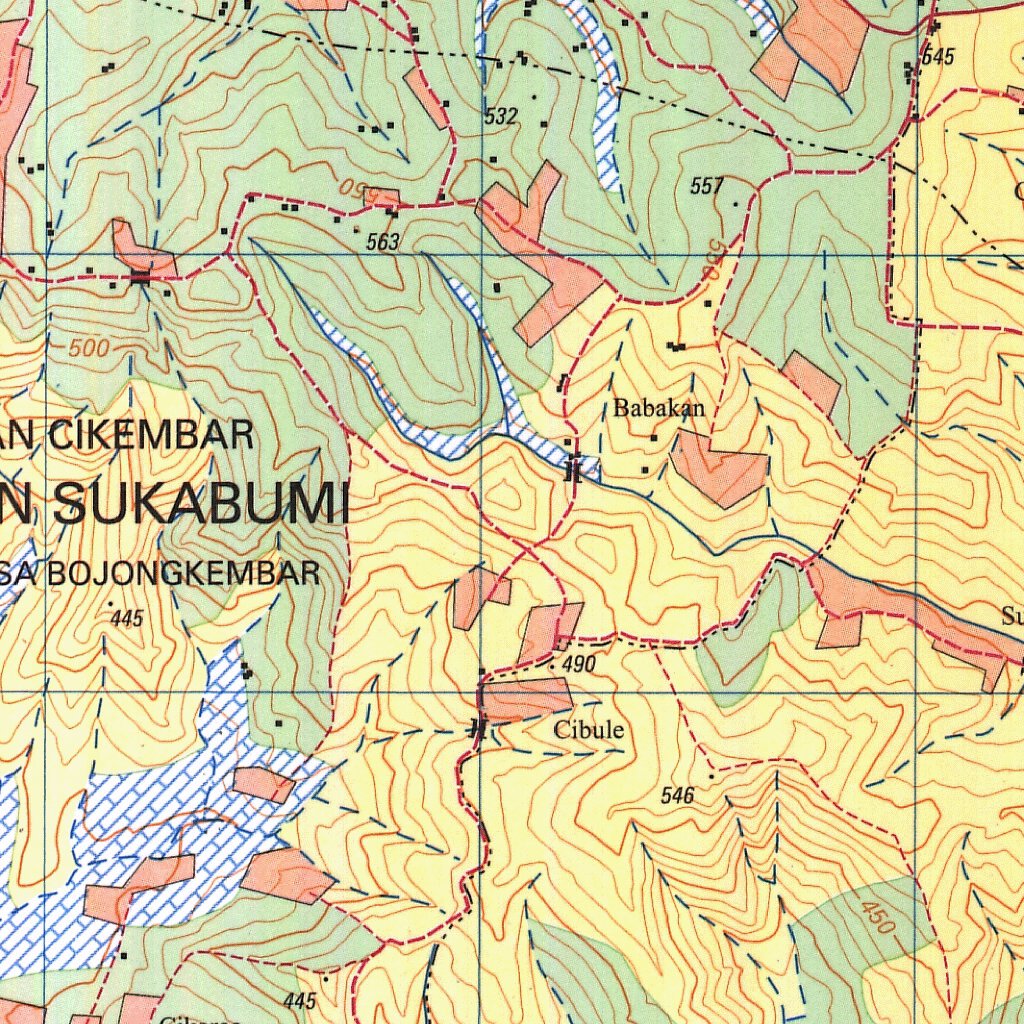 Cibadak (1209-121) Map by Badan Informasi Geospasial | Avenza Maps