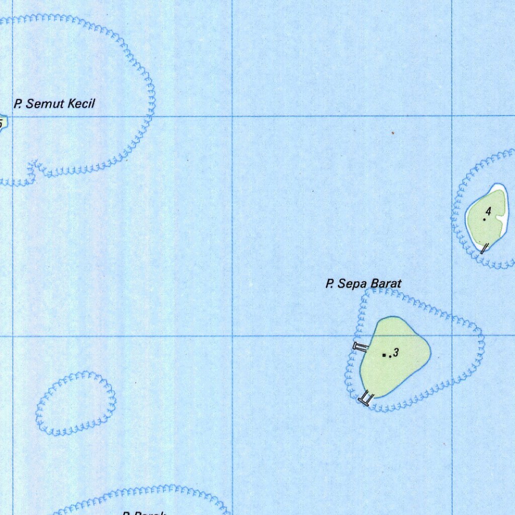 P. Bira Besar (1210-133) Map by Badan Informasi Geospasial | Avenza Maps