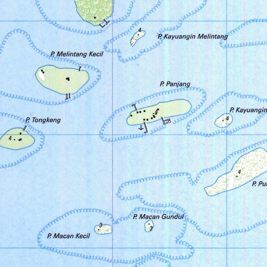 P. Bira Besar (1210-133) Map by Badan Informasi Geospasial | Avenza Maps