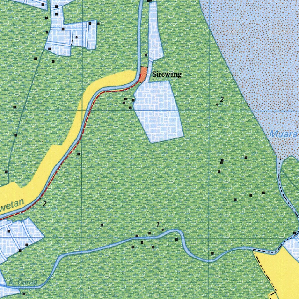 Anjun (1209-641) Map by Badan Informasi Geospasial | Avenza Maps