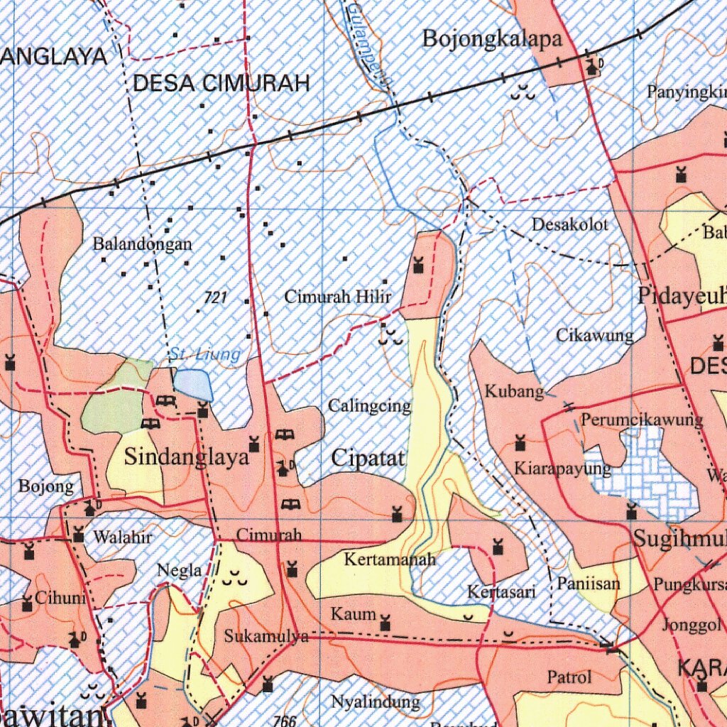 Garut (1208-642) Map by Badan Informasi Geospasial | Avenza Maps