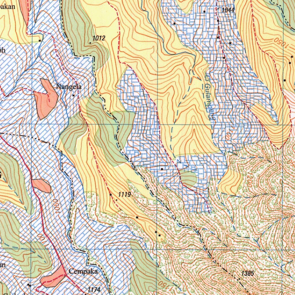Garut (1208-642) Map by Badan Informasi Geospasial | Avenza Maps