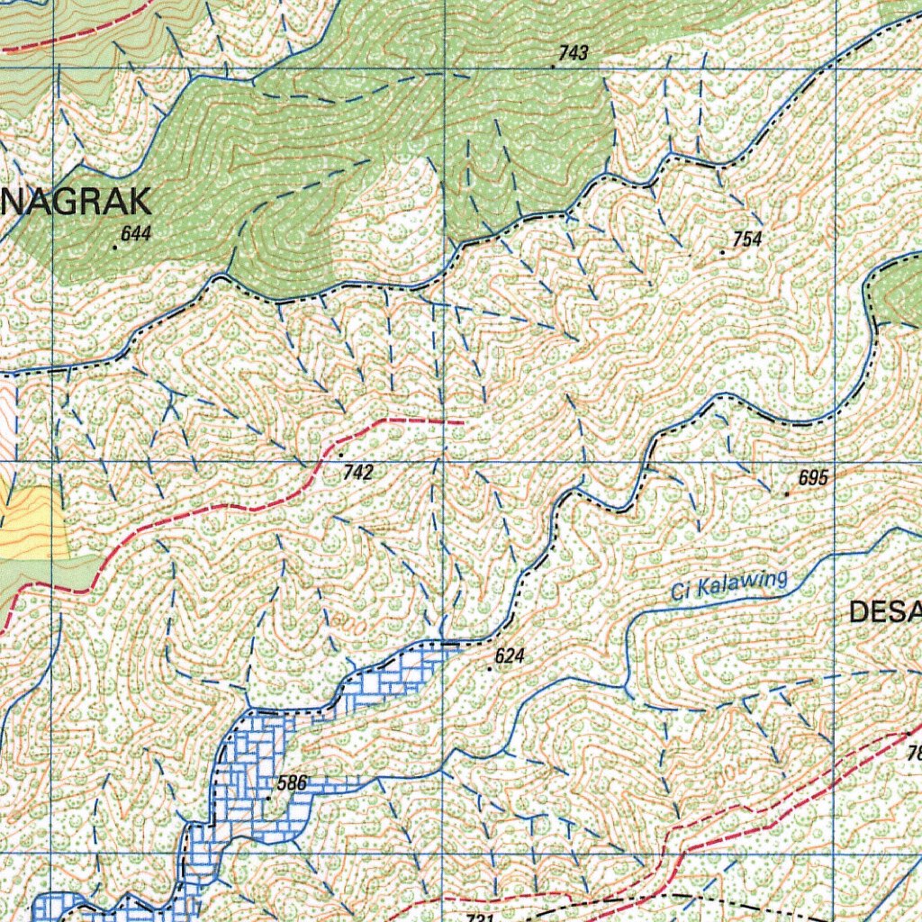 Cicurug (1209-123) Map by Badan Informasi Geospasial | Avenza Maps