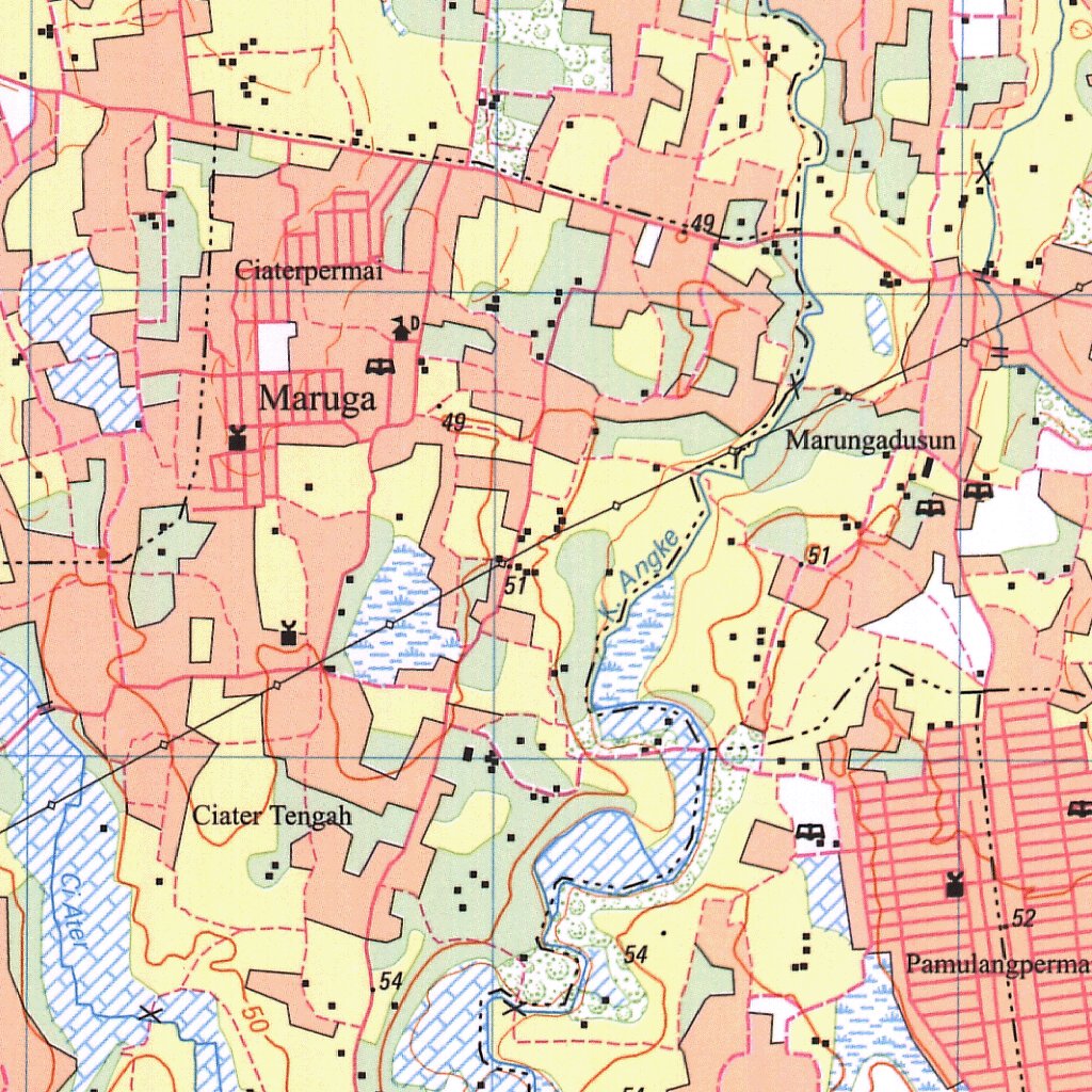 Serpong (1209-414) Map by Badan Informasi Geospasial | Avenza Maps