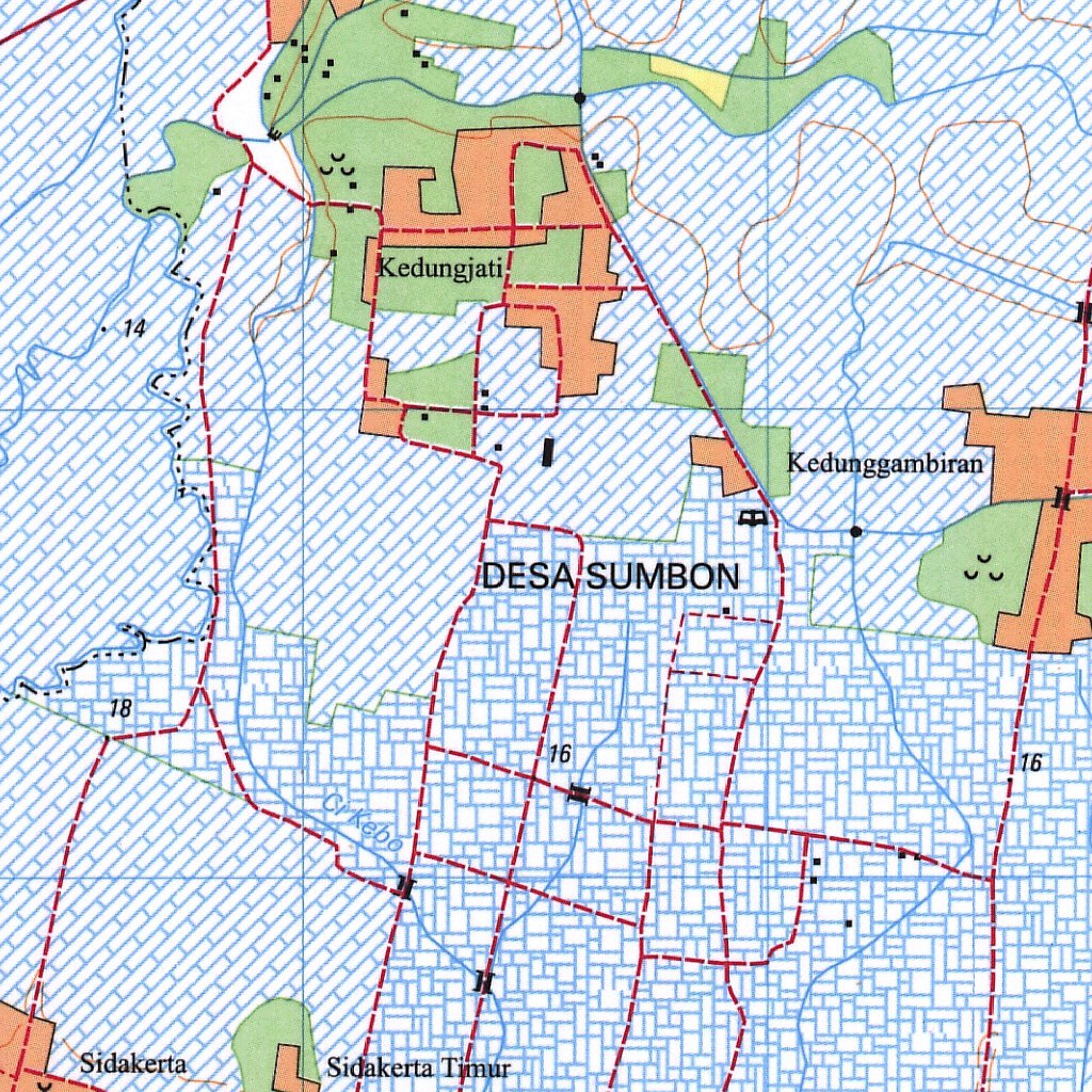 Saradan (1309-411) Map by Badan Informasi Geospasial | Avenza Maps