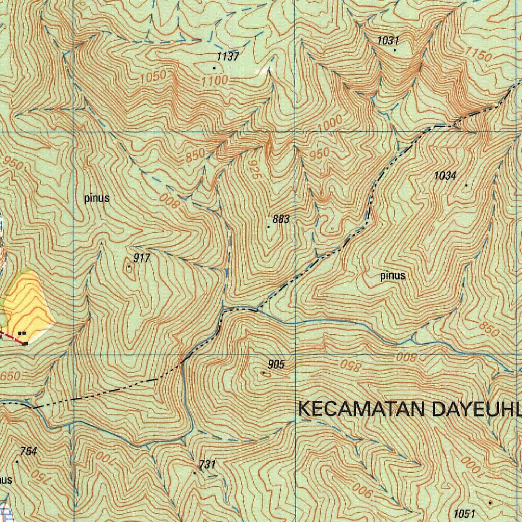 Palugon (1308-532) Map by Badan Informasi Geospasial | Avenza Maps