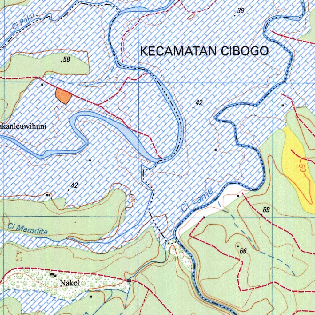 Subang (1209-343) Map by Badan Informasi Geospasial | Avenza Maps