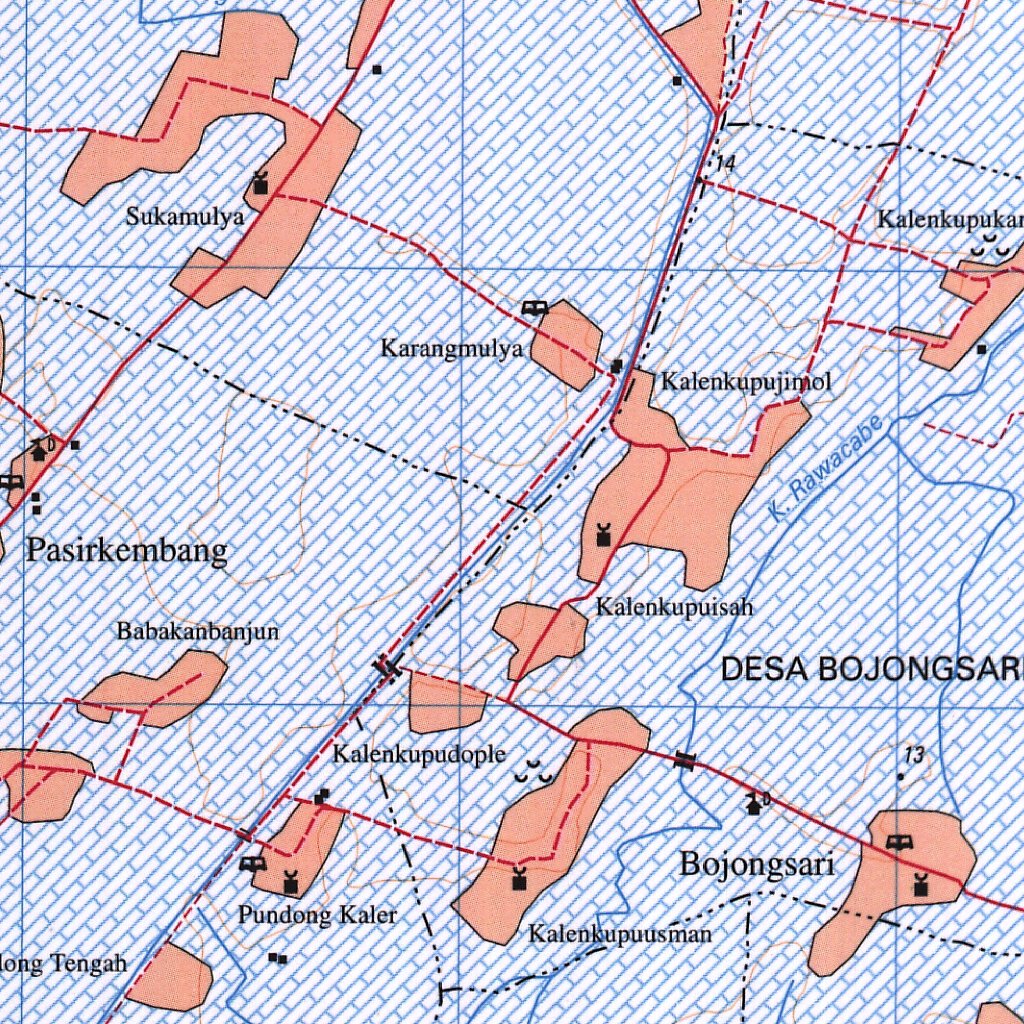 Lemahabang (1209-524) Map by Badan Informasi Geospasial | Avenza Maps