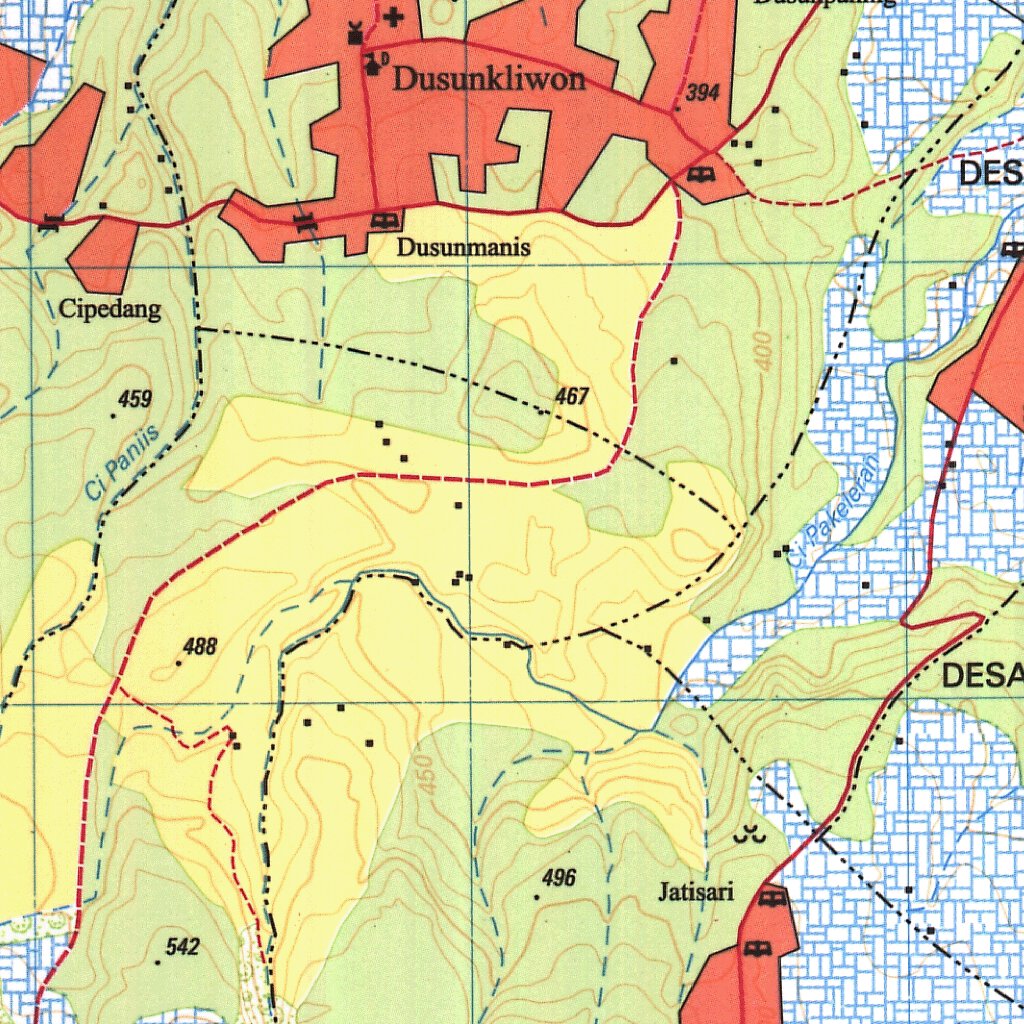 Sumber (1309-124) Map by Badan Informasi Geospasial | Avenza Maps