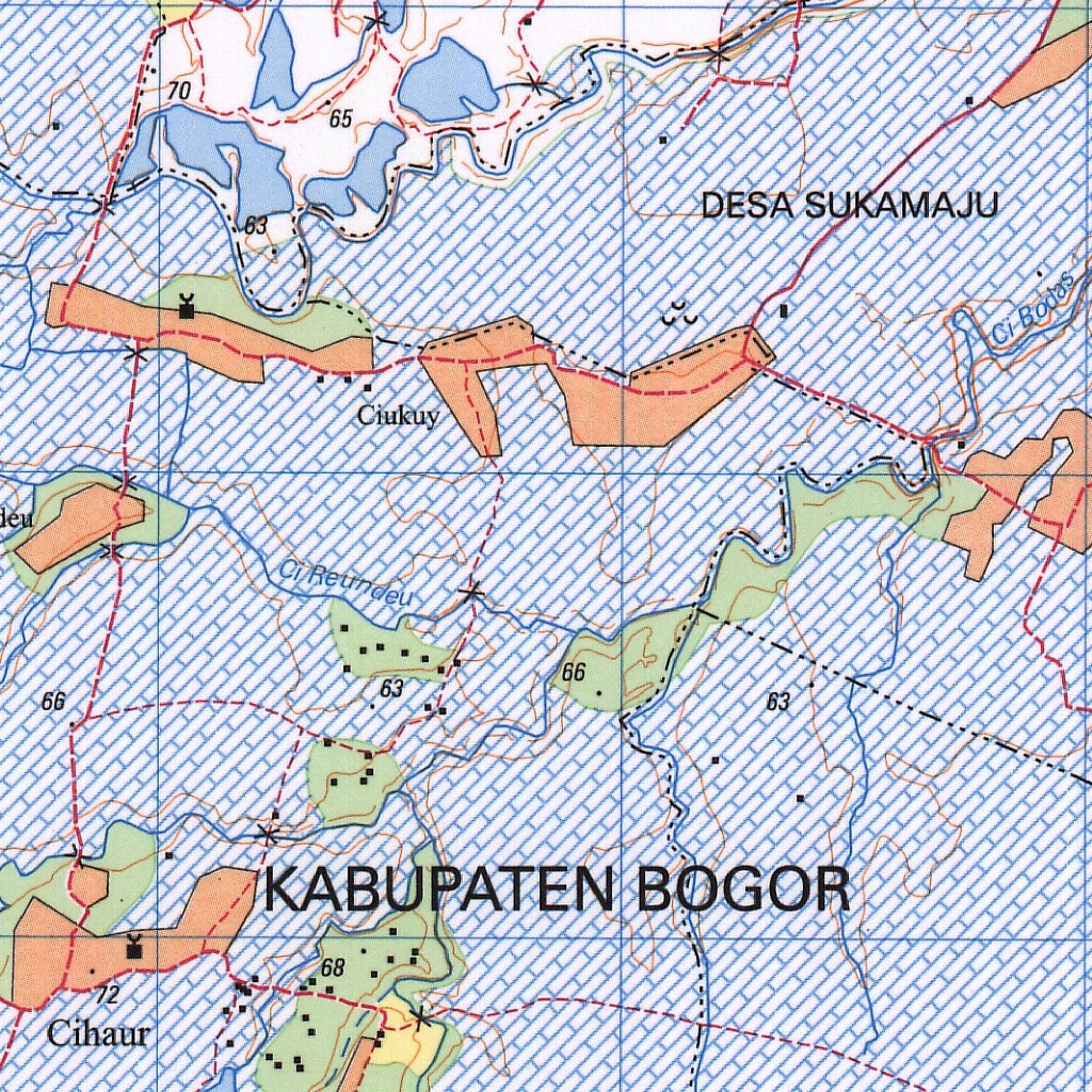 Jonggol (1209-511) Map by Badan Informasi Geospasial | Avenza Maps
