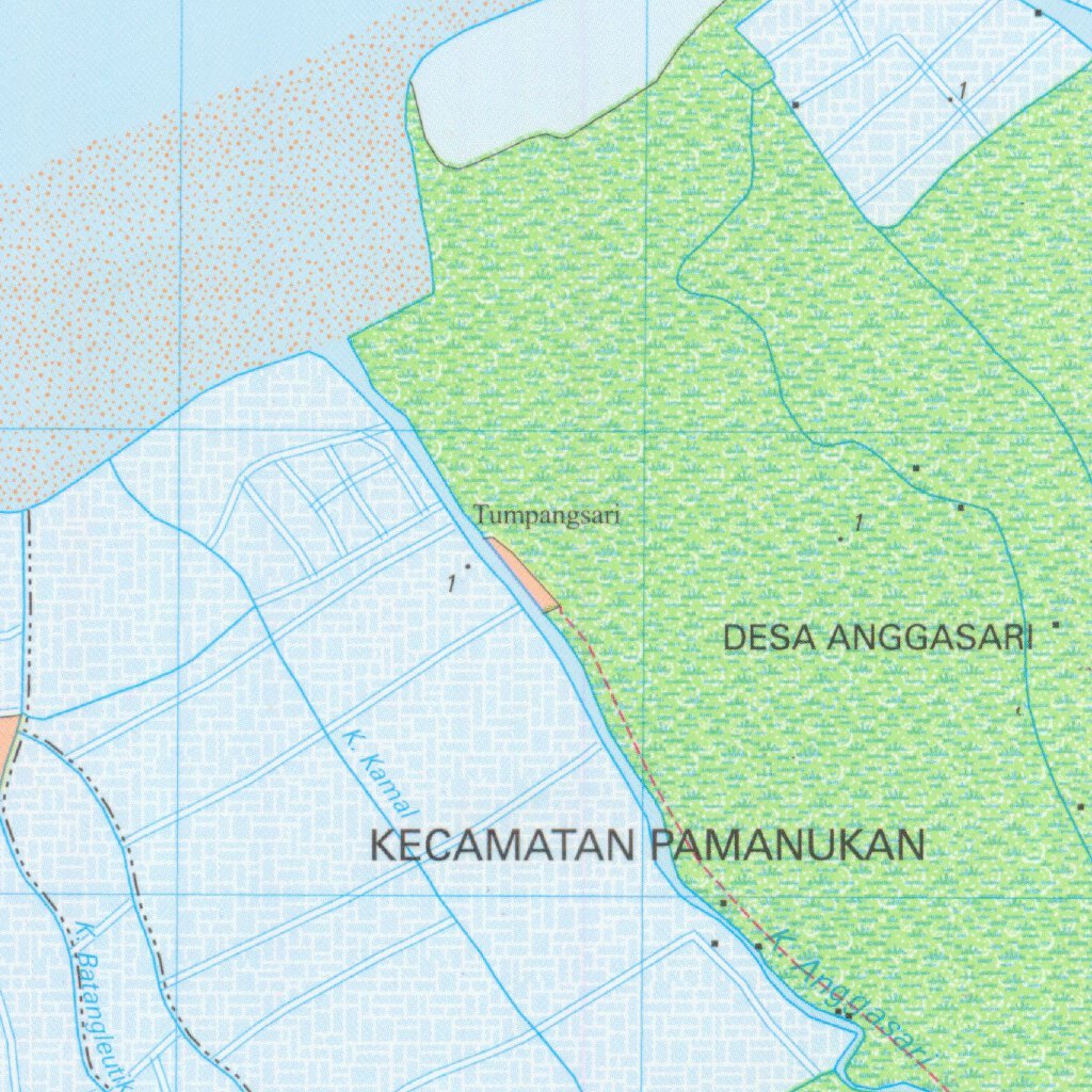 Tanahtimbul (1209-632) Map by Badan Informasi Geospasial | Avenza Maps