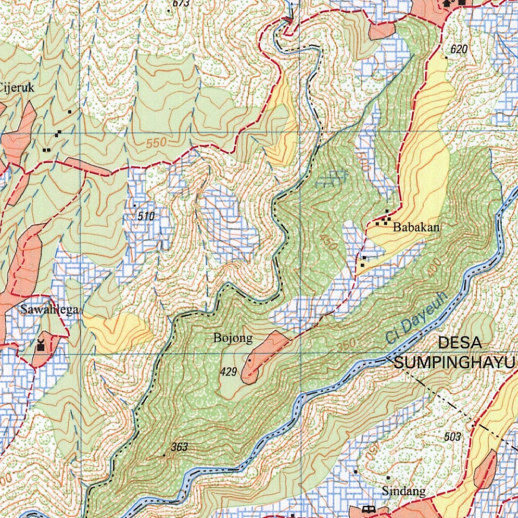Rancah (1308-531) Map by Badan Informasi Geospasial | Avenza Maps