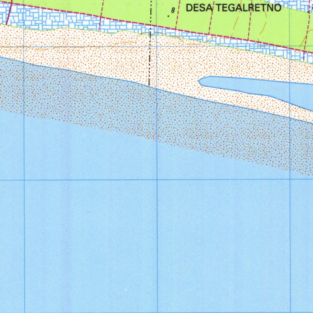 Kreweng (1408-113) Map by Badan Informasi Geospasial | Avenza Maps