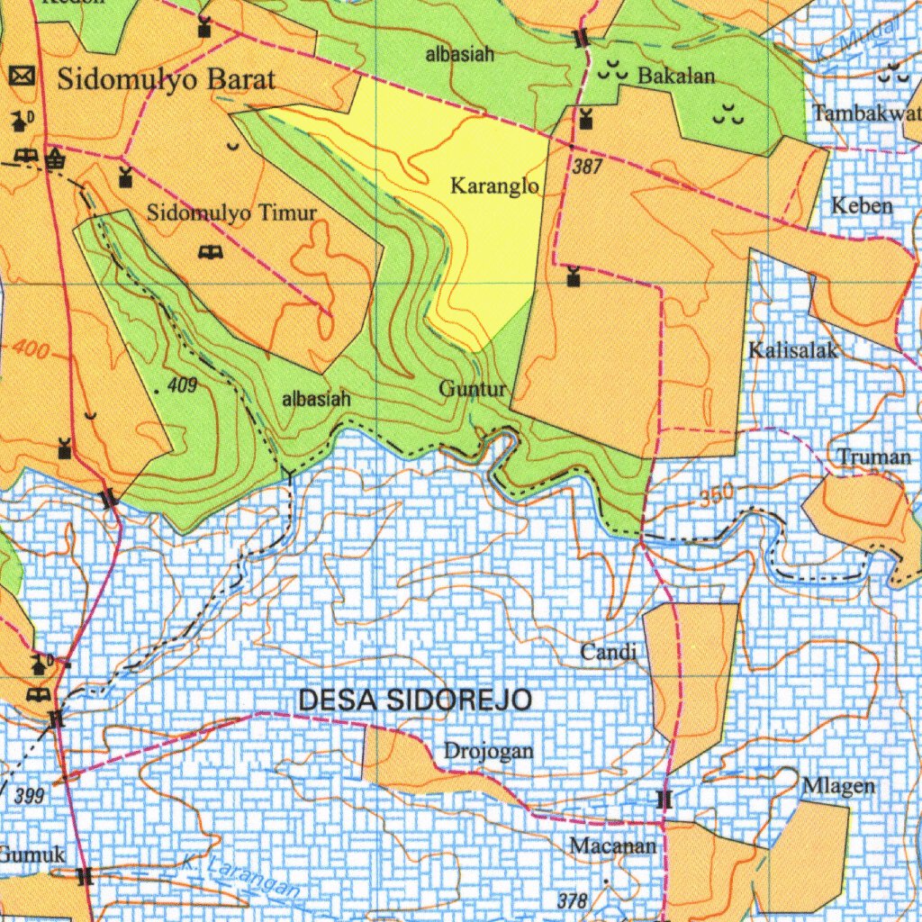 Magelang (1408-512) Map by Badan Informasi Geospasial | Avenza Maps
