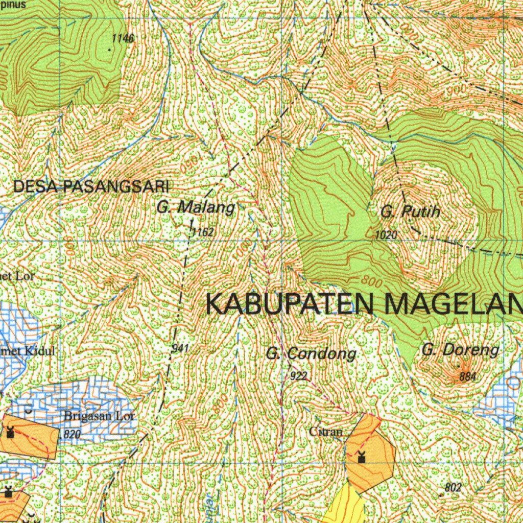 Magelang (1408-512) Map by Badan Informasi Geospasial | Avenza Maps