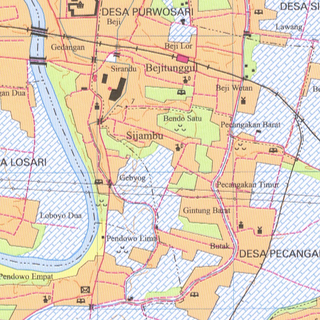 Comal (1409-111) Map by Badan Informasi Geospasial | Avenza Maps