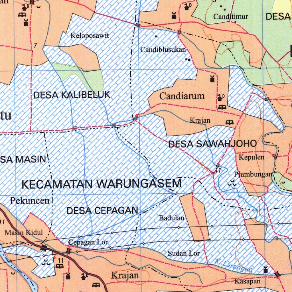 Pekalongan (1409-112) Map by Badan Informasi Geospasial | Avenza Maps