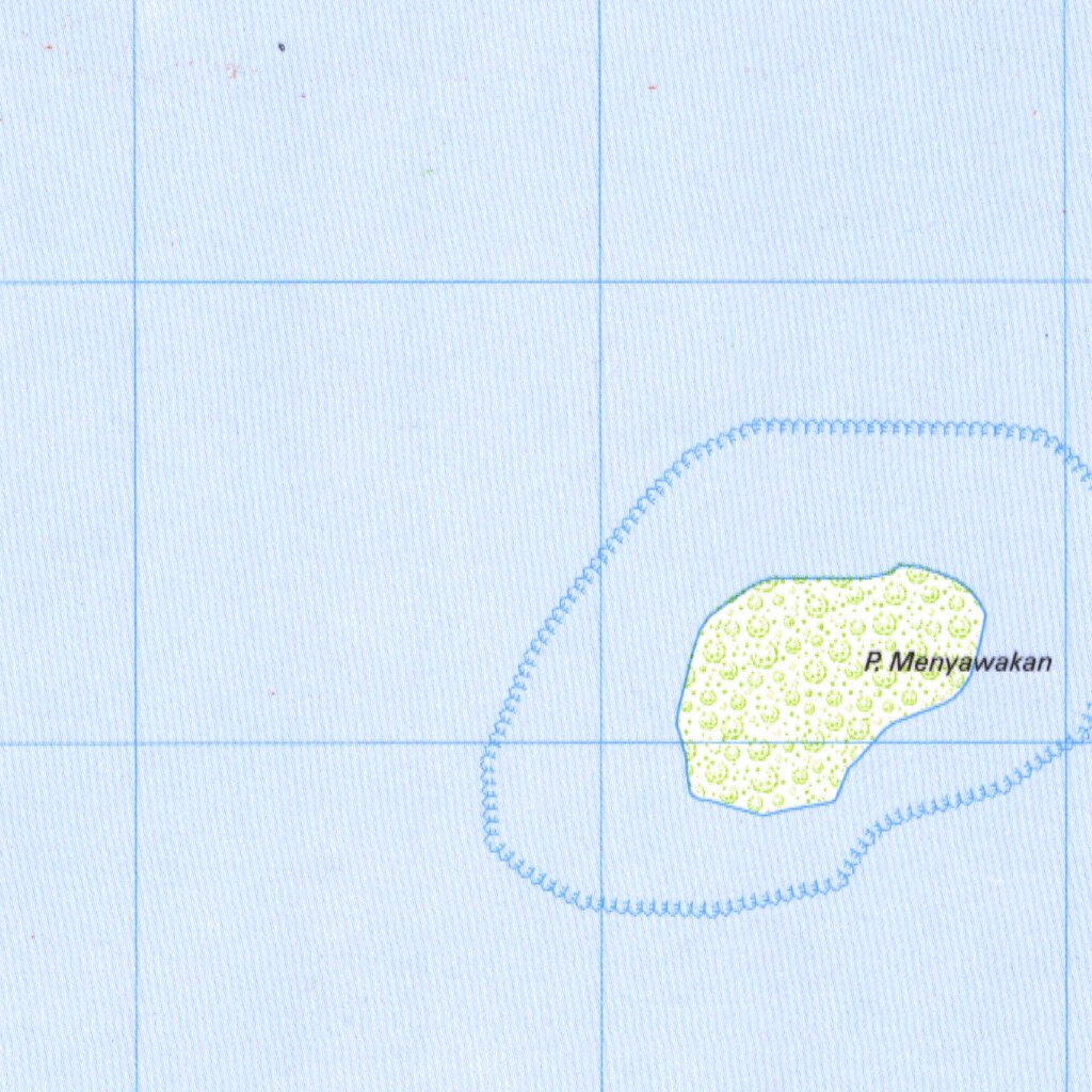 P. Menyawakan (1410-223) Map by Badan Informasi Geospasial | Avenza Maps