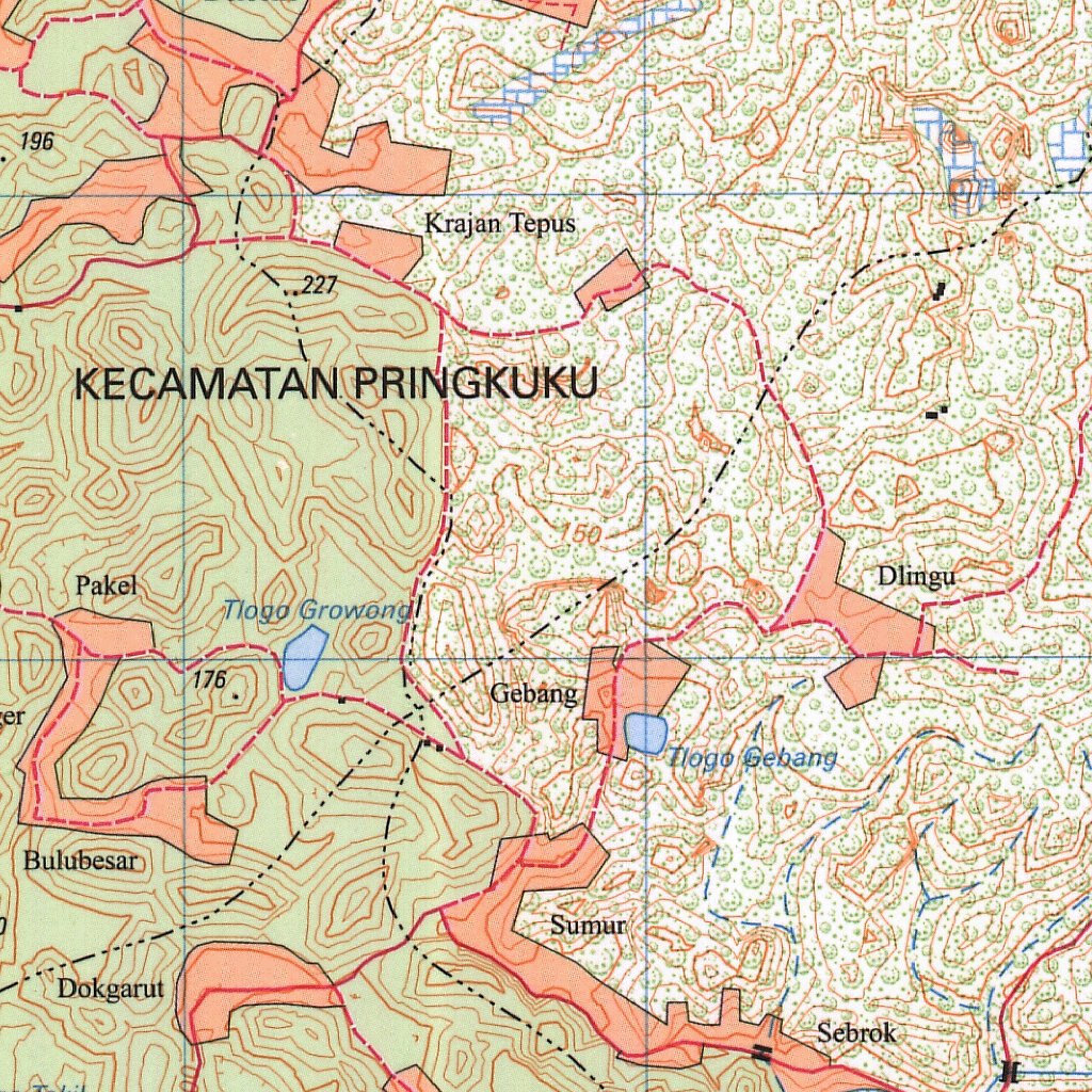 Kalak (1407-642) Map by Badan Informasi Geospasial | Avenza Maps