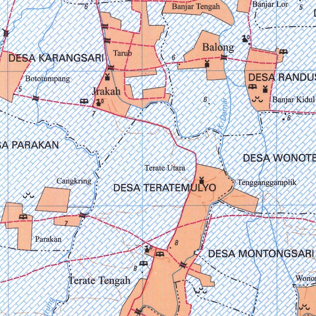 Weleri (1409-211) Map by Badan Informasi Geospasial | Avenza Maps