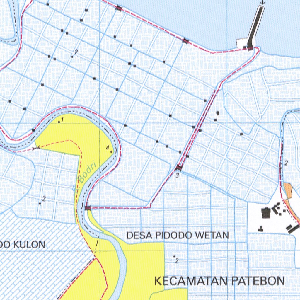 Bleder (1409-214) Map by Badan Informasi Geospasial | Avenza Maps