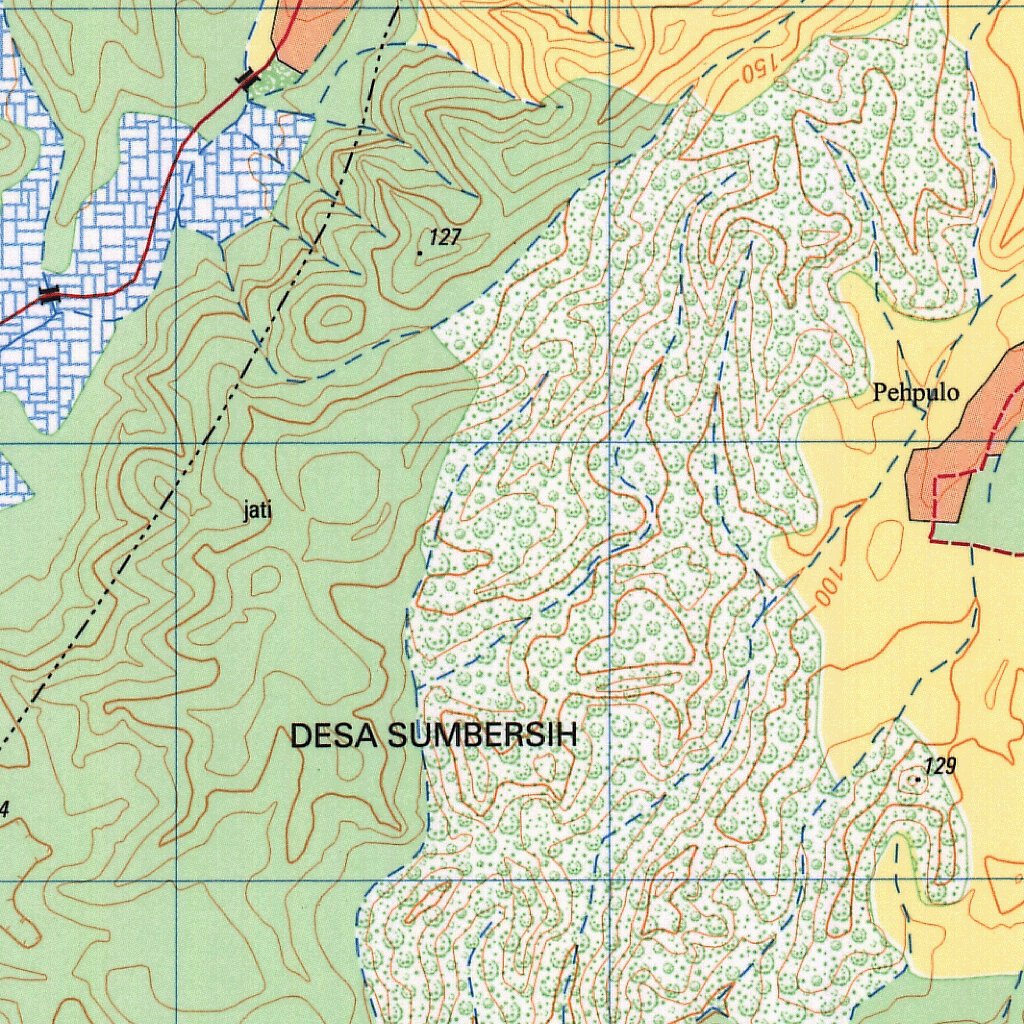 Tambakrejo (1507-614) Map by Badan Informasi Geospasial | Avenza Maps