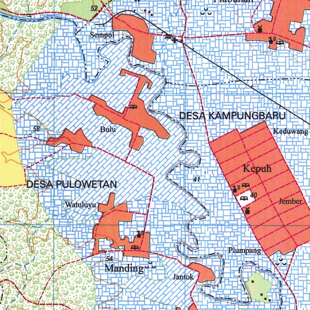 Ploso (1508-612) Map by Badan Informasi Geospasial | Avenza Maps