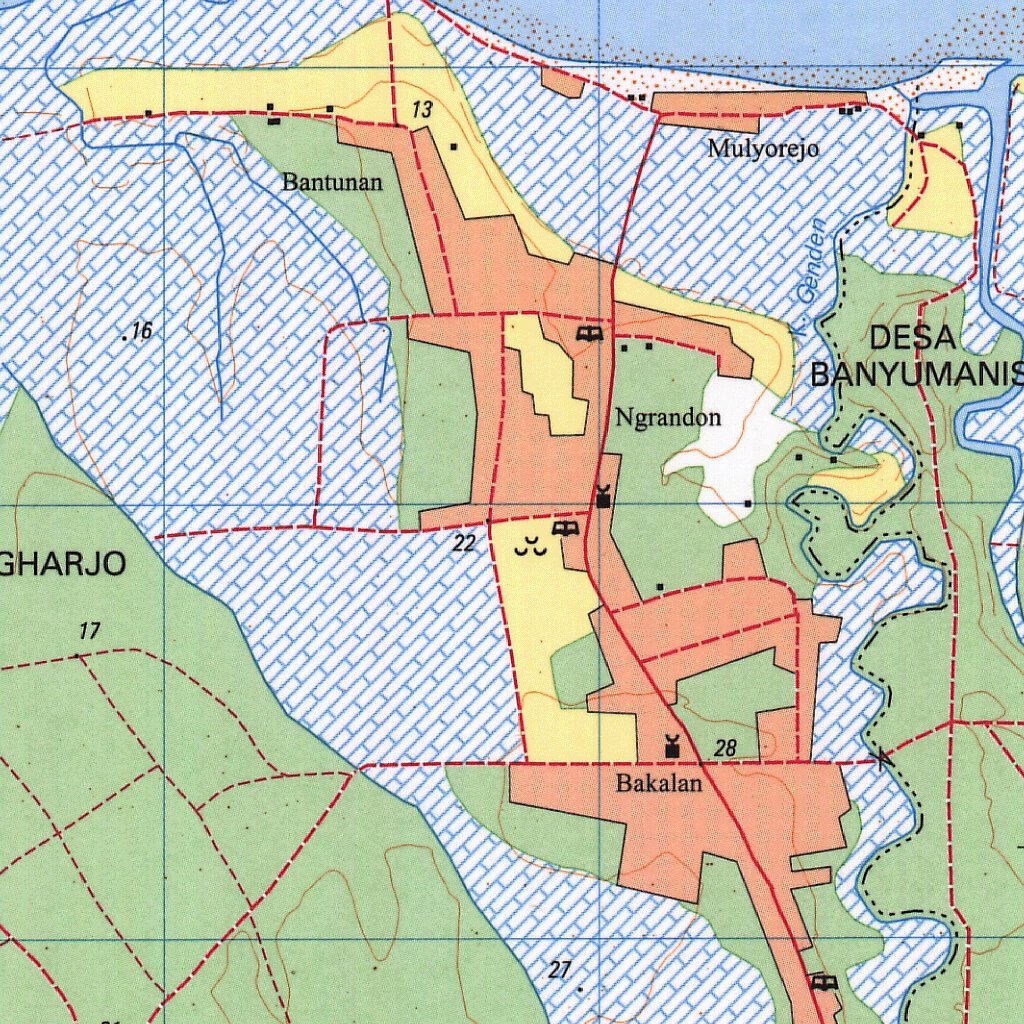 Keling (1409-621) Map by Badan Informasi Geospasial | Avenza Maps