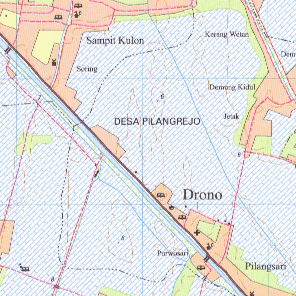 Demak (1409-312) Map by Badan Informasi Geospasial | Avenza Maps