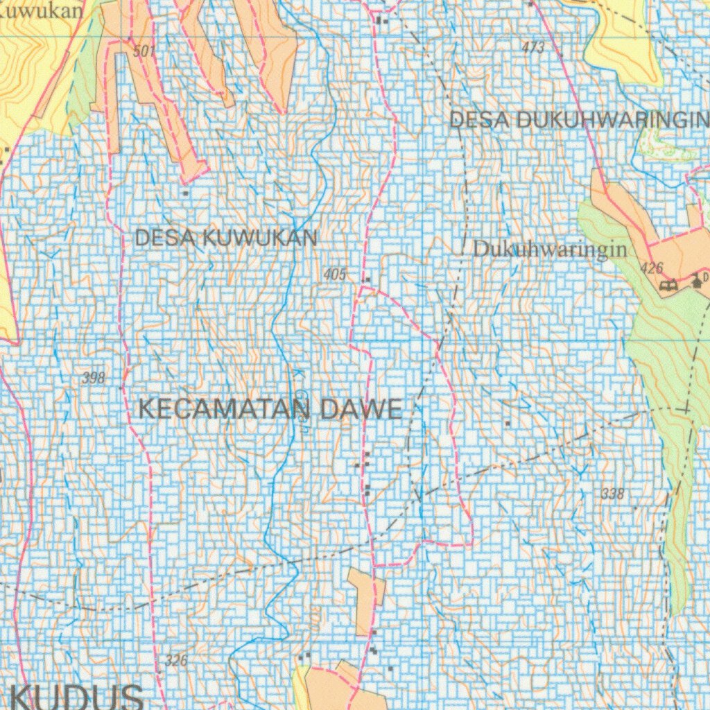 Gembong (1409-342) Map by Badan Informasi Geospasial | Avenza Maps