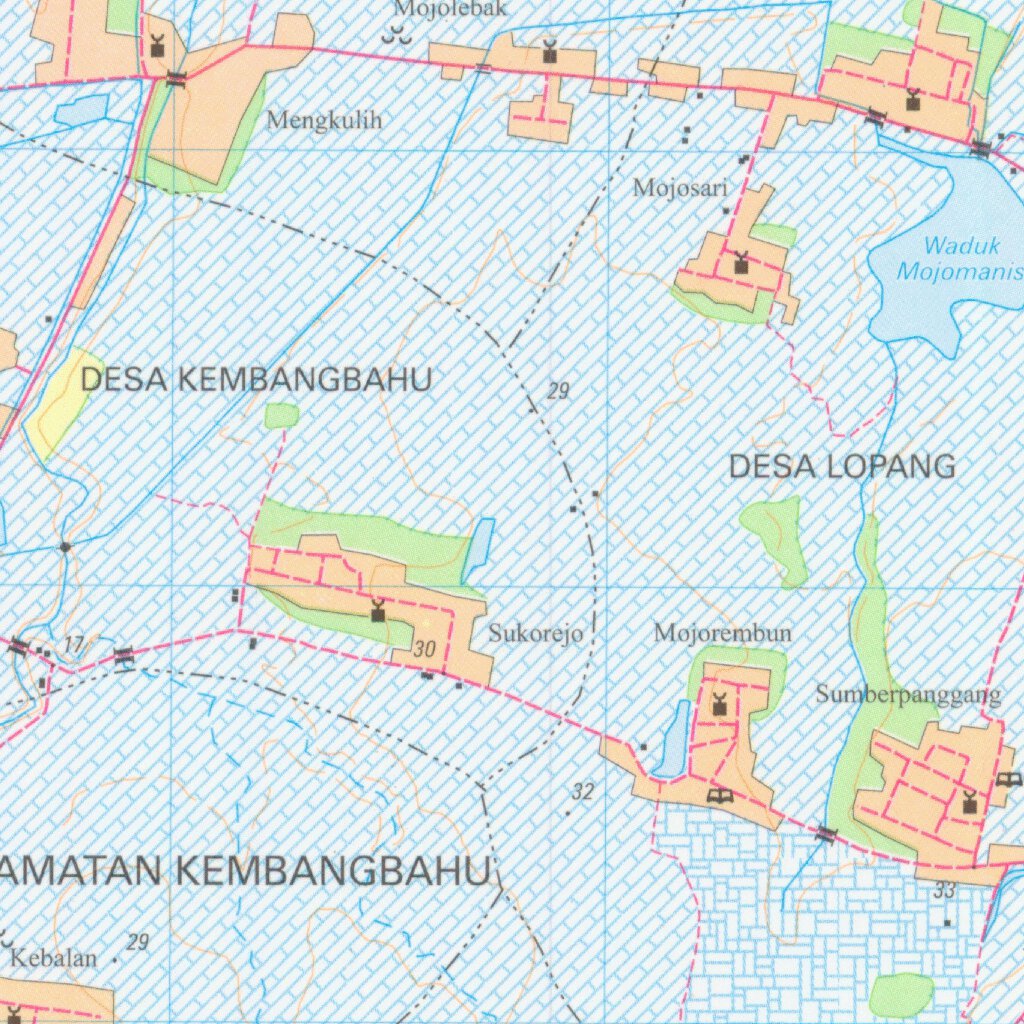 Sugio (1508-641) Map by Badan Informasi Geospasial | Avenza Maps