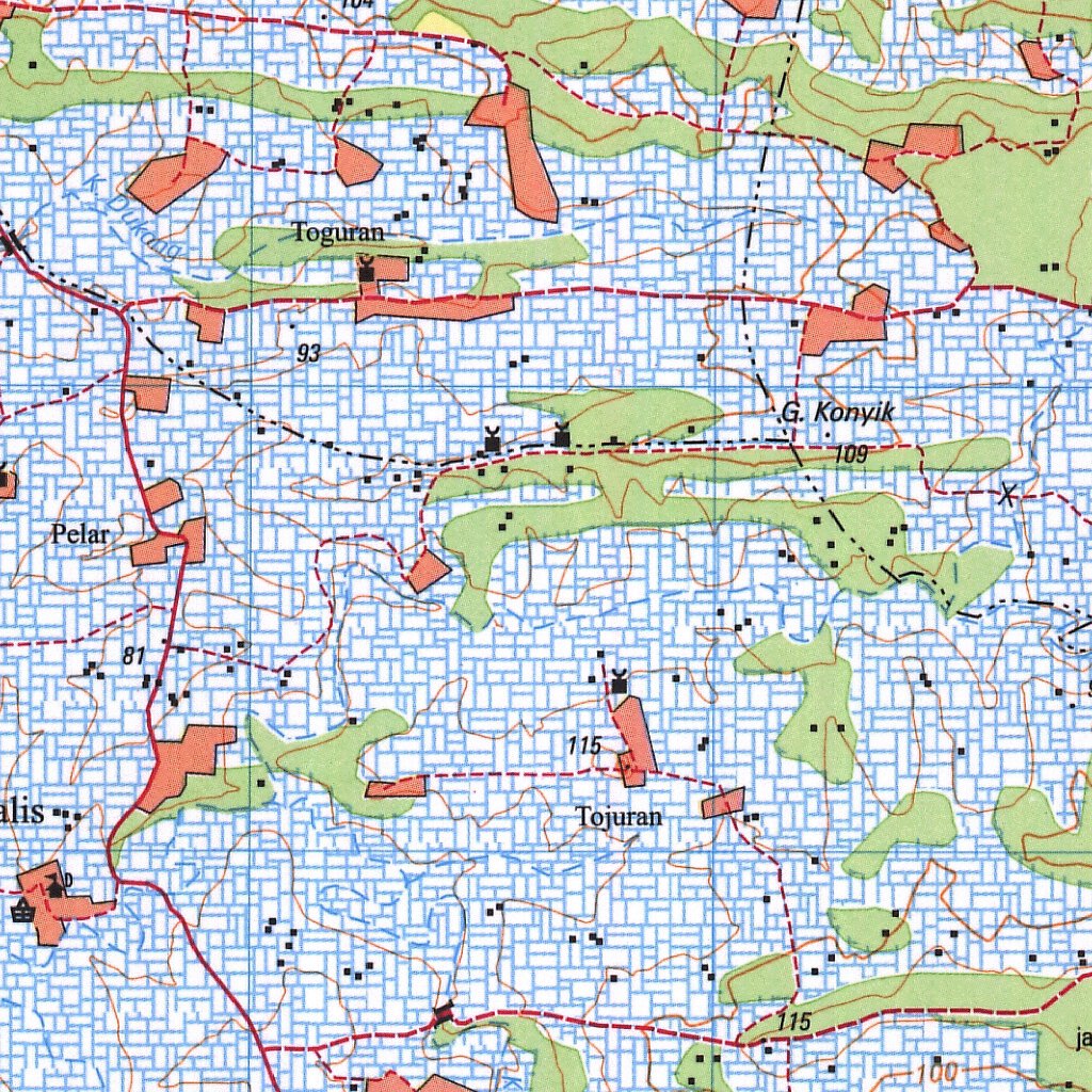 Banyuates (1609-212) Map by Badan Informasi Geospasial | Avenza Maps
