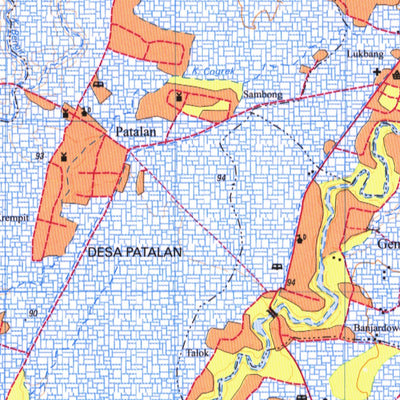 Blora (1509-122) Map by Badan Informasi Geospasial | Avenza Maps