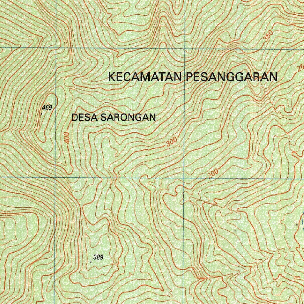 Sarongan (1607-344) Map by Badan Informasi Geospasial | Avenza Maps