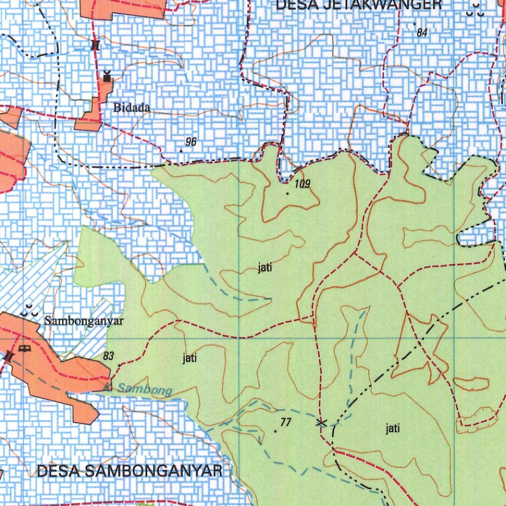 Ngawen (1508-443) Map by Badan Informasi Geospasial | Avenza Maps