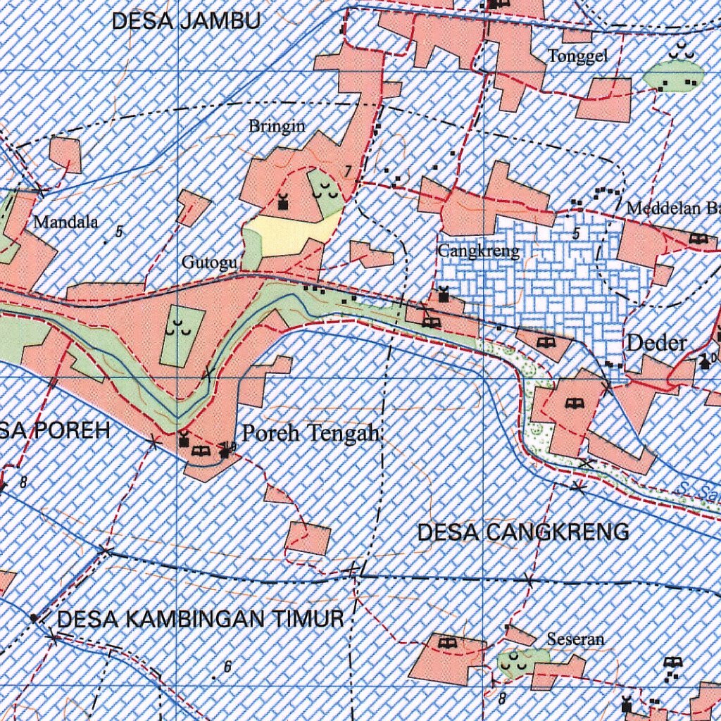 Sumenep (1608-643) Map by Badan Informasi Geospasial | Avenza Maps