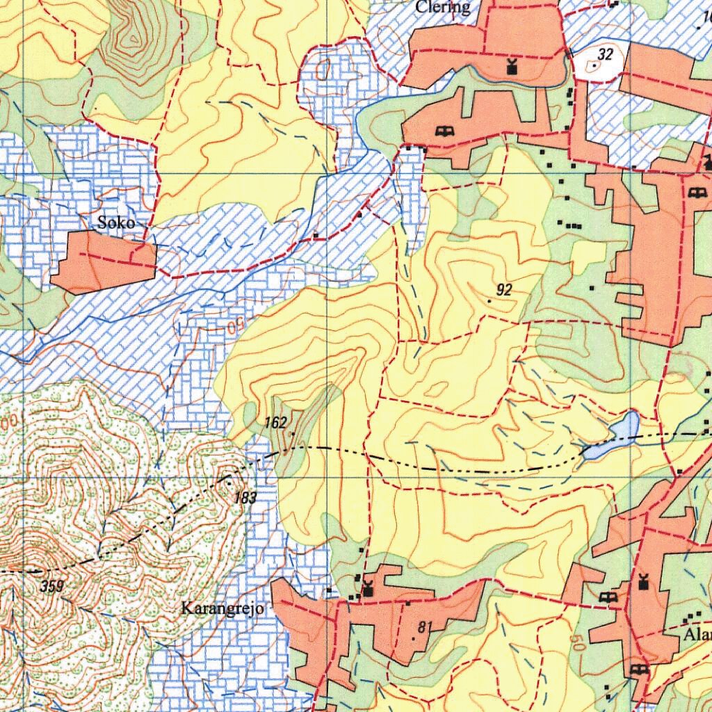 Kelet (1409-622) Map by Badan Informasi Geospasial | Avenza Maps