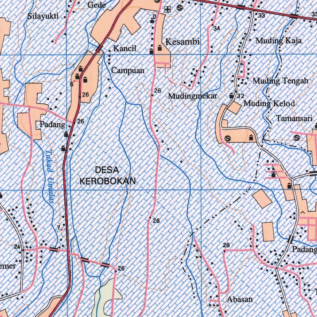 Denpasar (1707-332) Map by Badan Informasi Geospasial | Avenza Maps