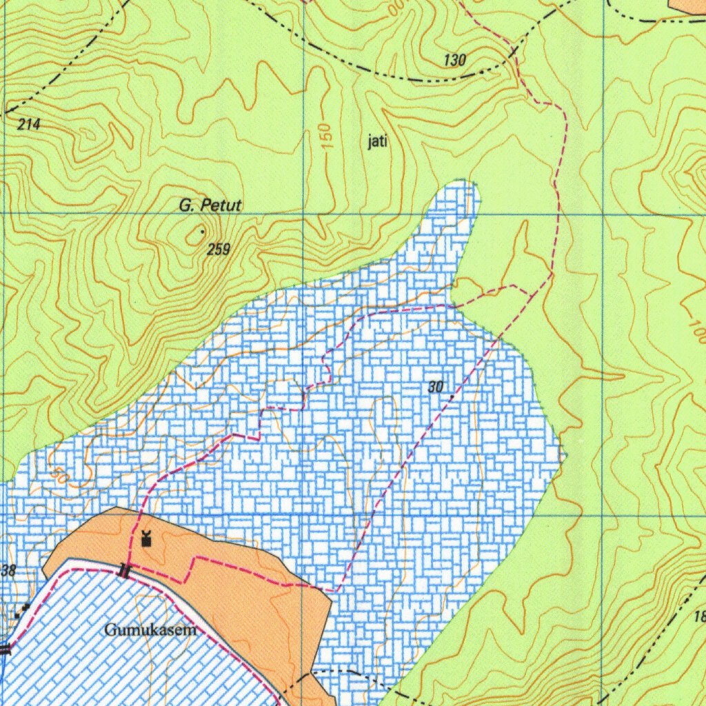 Balung (1607-613) Map by Badan Informasi Geospasial | Avenza Maps