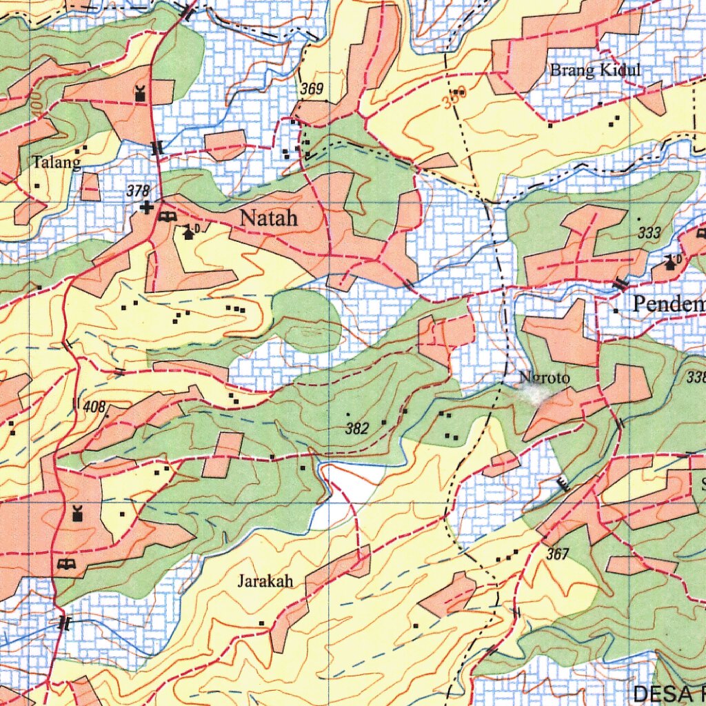 Magetan (1508-141) Map by Badan Informasi Geospasial | Avenza Maps