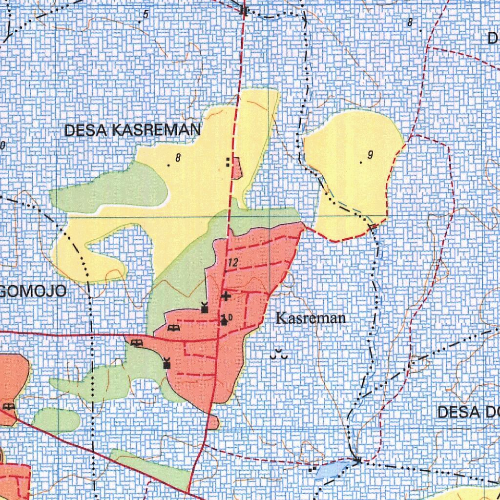 Lasem (1509-142) Map by Badan Informasi Geospasial | Avenza Maps